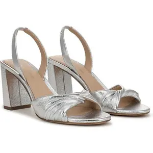 Veronica Beard Tullia Slingback Sandal - Silver