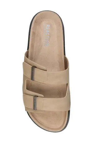 KENNETH COLE Cosmo Slide Sandal - Taupe