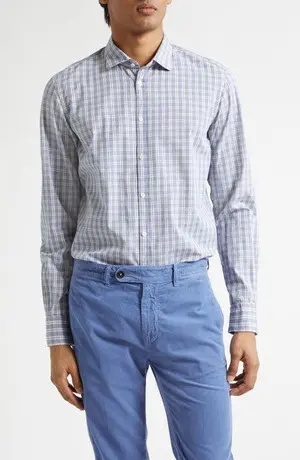 Massimo Alba Spread Collar Shirts For Men