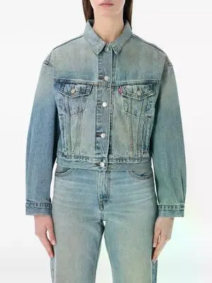 LEVI'S Cropped '90s Buttoned Trucker Jacket