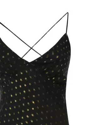 For Love & Lemons Elea Maxi Dress - Black