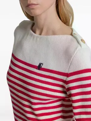 Alberta Ferretti Striped Knitwear Top