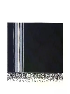 MOORER Striped Trim Scarf