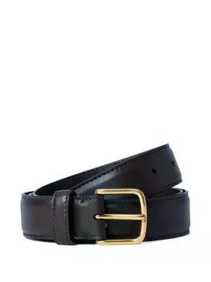 THE ROW Buckled Leather Belt