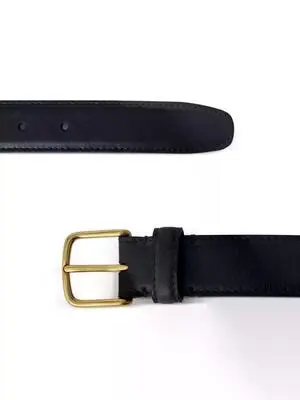 THE ROW Buckled Leather Belt