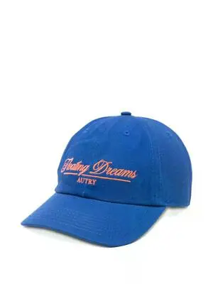 AUTRY Text-motif Baseball Cap - Blue