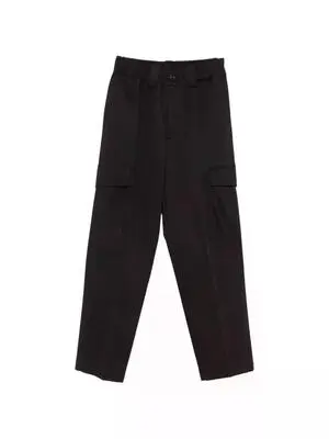 RHUN Cargo-pocket Trousers - Black