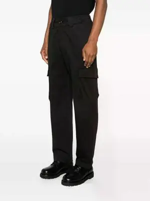 RHUN Cargo-pocket Trousers - Black