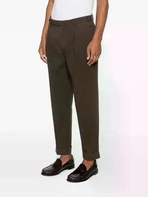 PT TORINO Pleated Cuffed Trousers