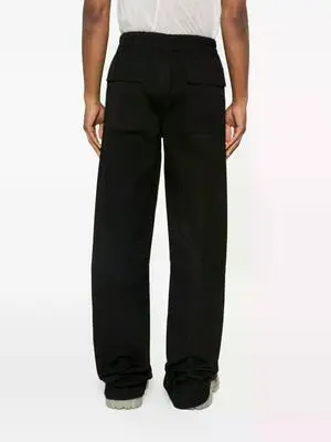 Rick Owens Drawstring-fastening Trousers - Black