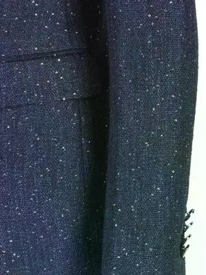 Tagliatore Sequin-embellished Double-breasted Blazer