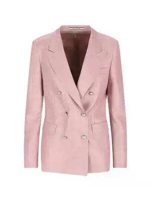 Tagliatore Double-breasted Buttoned Blazer