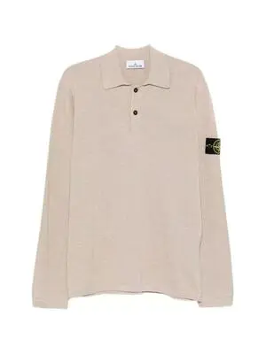 Stone Island Logo-patch Polo Shirt