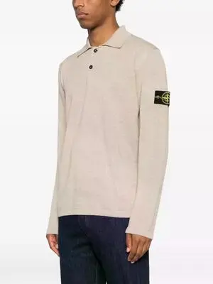 Stone Island Logo-patch Polo Shirt
