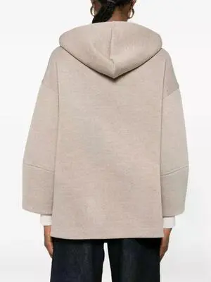 Max Mara Hooded Zip-up Jacket