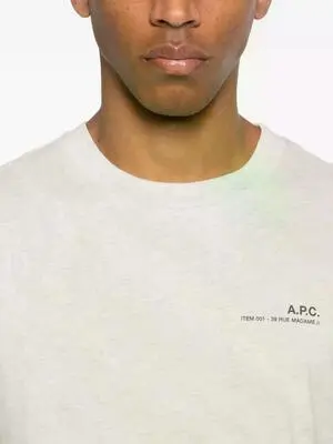 A.p.c. Logo-detail T-shirt