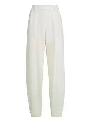 Brunello Cucinelli Pleated Monili-detail Trousers