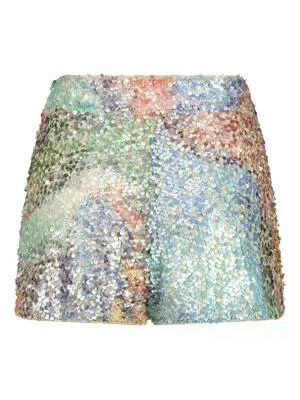 SANA OSMANI Chronos Sequin Shorts