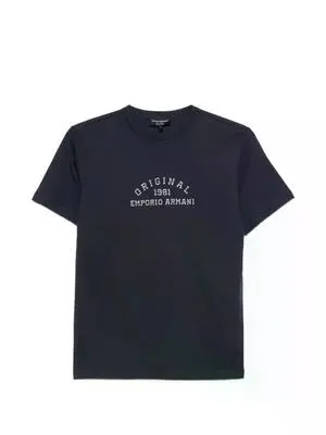 Emporio Armani Embroidered Logo T-shirt