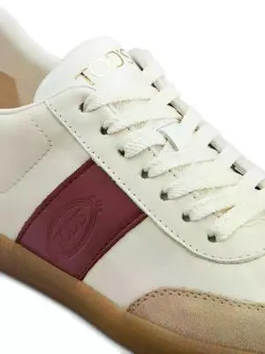 TOD'S Tabs Leather-panelled Sneakers