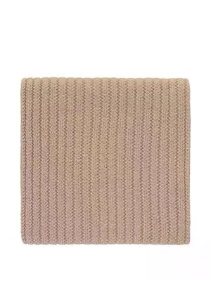 MOORER Textured Panelled Scarf