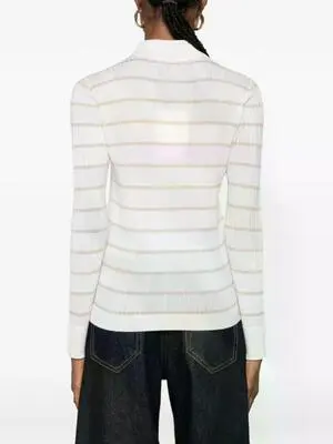 Max Mara Striped Polo Shirt