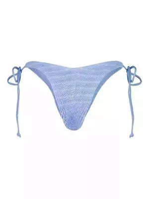 Bond Eye Serenity Stripe Textured Bikini Brief - Blue