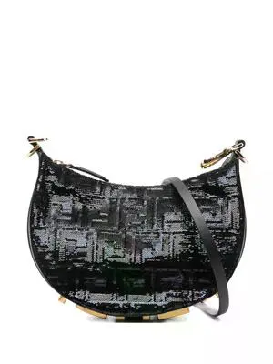 Fendi Mini Graphy Sequin-embellished Tote Bag