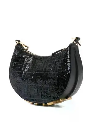 Fendi Mini Graphy Sequin-embellished Tote Bag