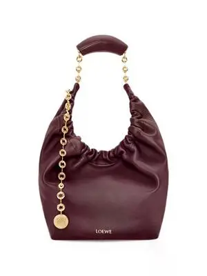 Loewe Small Squeeze Chain Shoulder Bag - Red