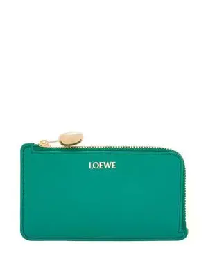 Loewe Zip Cardholder Wallet - Green
