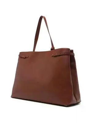 Emporio Armani Shoulder Bag With Strap Detail - Brown