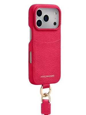 MAISON DE SABRE The Sling Card-slot Iphone 17 Pro Case
