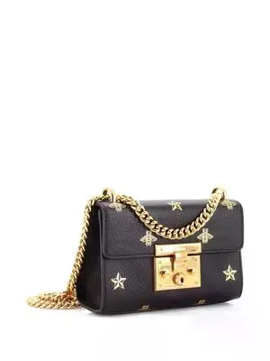 Gucci Padlock Printed Leather Small Shoulder Bag