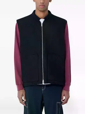 NÒMARYTHM TEXTILE Zip Patch Pocket Vest