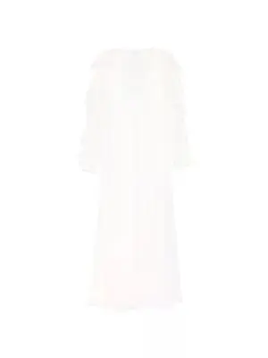 FORTE_FORTE Ruffled Maxi Dress - White