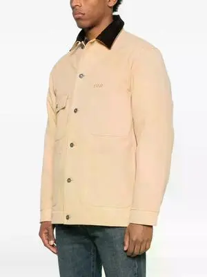 SKY HIGH FARM WORKWEAR Pocket Contrast Collar Jacket
