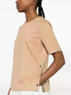 Herno Round-neck T-shirt - Neutrals