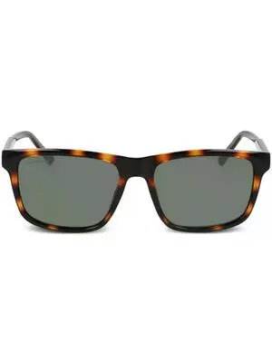 Lacoste Square-frame Sunglasses - Brown