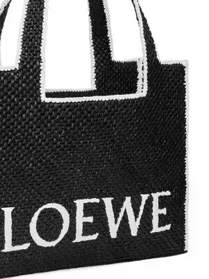 Loewe Large Raffia Tote Bag