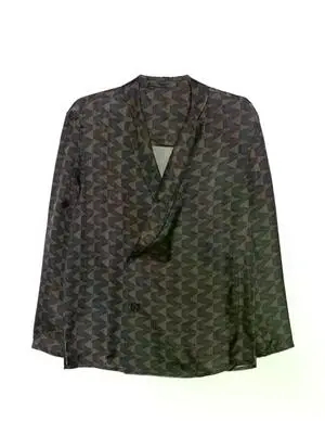 Giorgio Armani Geometric-patterned Blazer