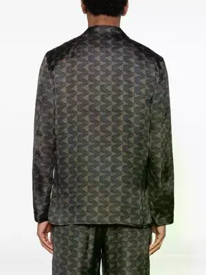 Giorgio Armani Geometric-patterned Blazer