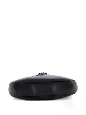 Versace La Medusa Leather Medium Hobo Bag