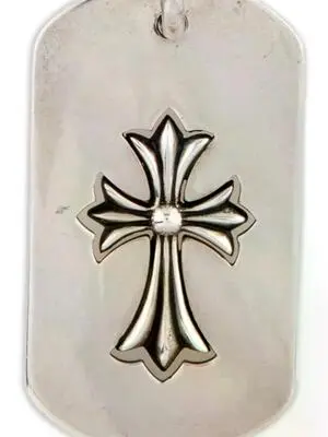 Chrome Hearts Logo-embellished Pendant Necklace