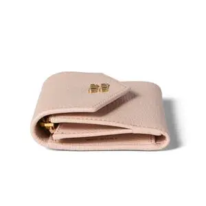 Miu Miu Small Leather Wallet - Gem