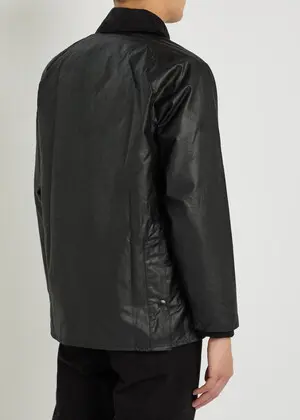 Barbour Bedale Waxed Cotton Jacket - Black