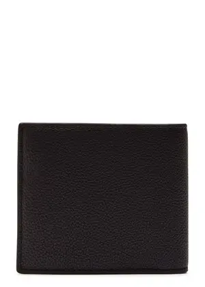 BOSS Ray Logo Grained Leather Wallet