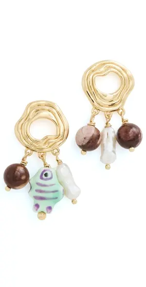 Mignonne Gavigan Alma Drop Earrings - Multi