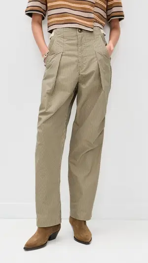 Isabel Marant Ceryne Striped Trousers