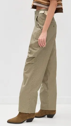 Isabel Marant Ceryne Striped Trousers